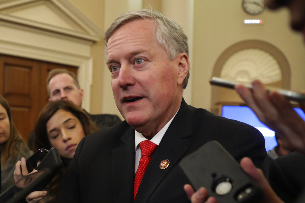 Thu. 9:23 a.m.: Trump ally US Rep. Mark Meadows won’t seek reelection ...